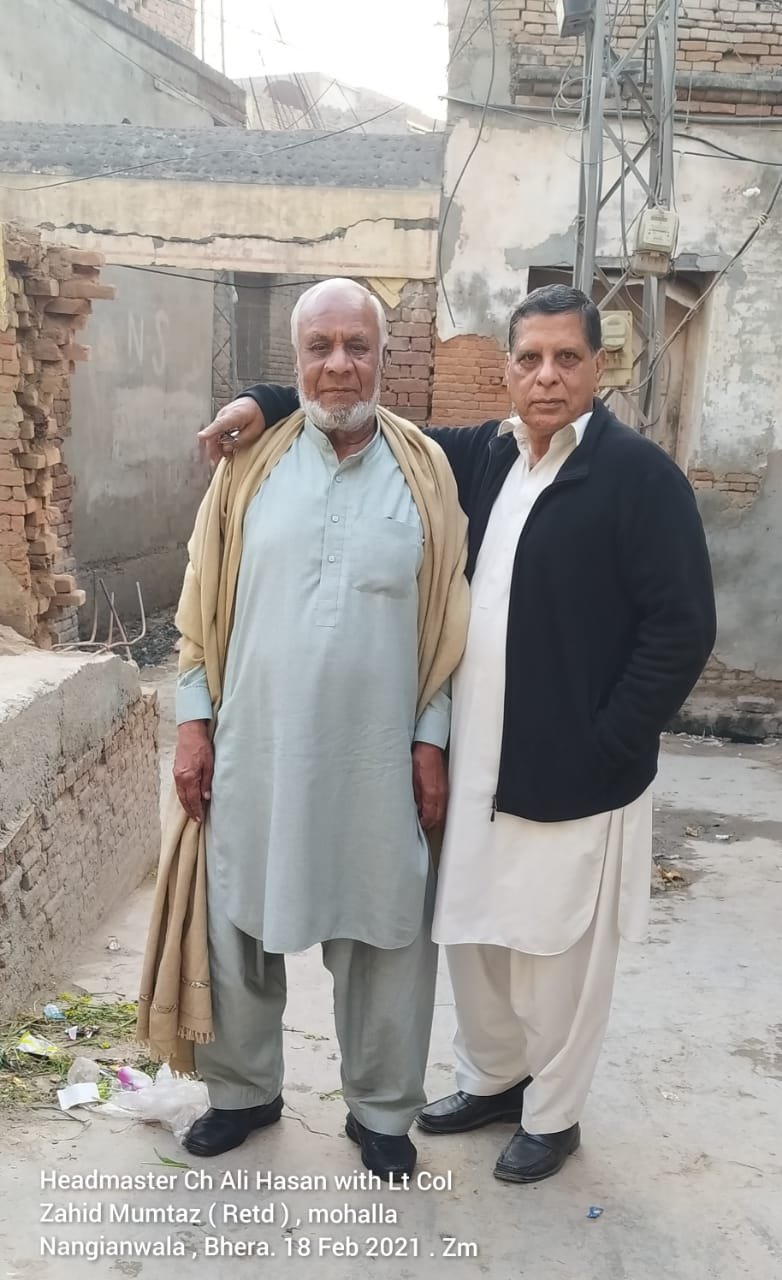 Headmaster Chaudhry Ali Hassan died in Bhera on 21 June 2024. – Bhera